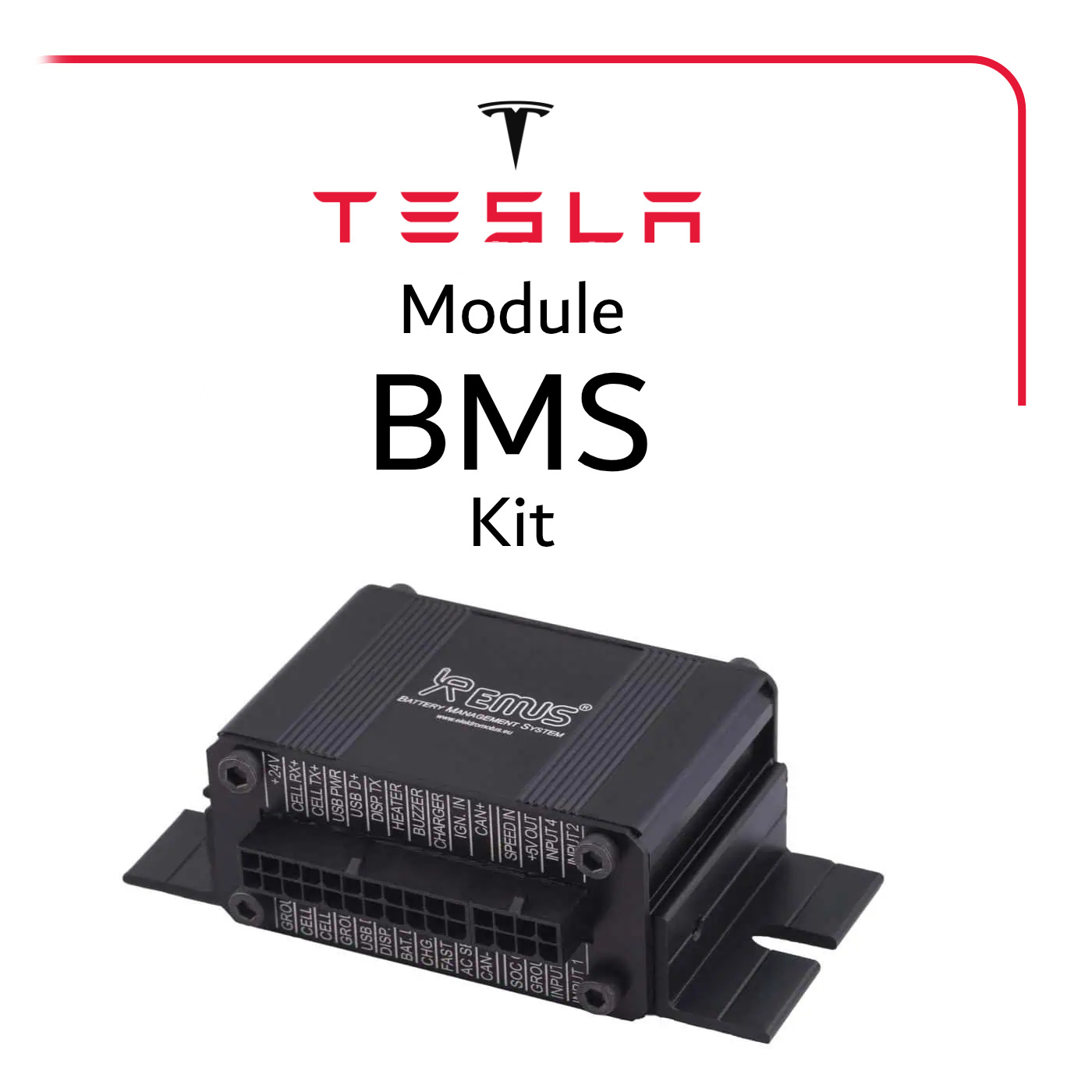 EMUS G1 BMS & Tesla Slaveboard Kit